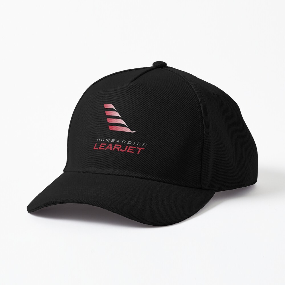 "BOMBARDIER LEARJET-LOGO" Cap for Sale by KiraGreen55 | Redbubble