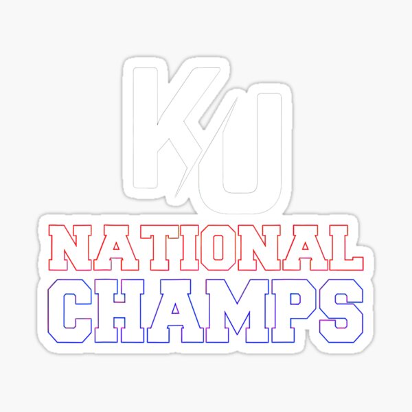 "ku national championships | ku championship 2022" Sticker by eenna2022 ...