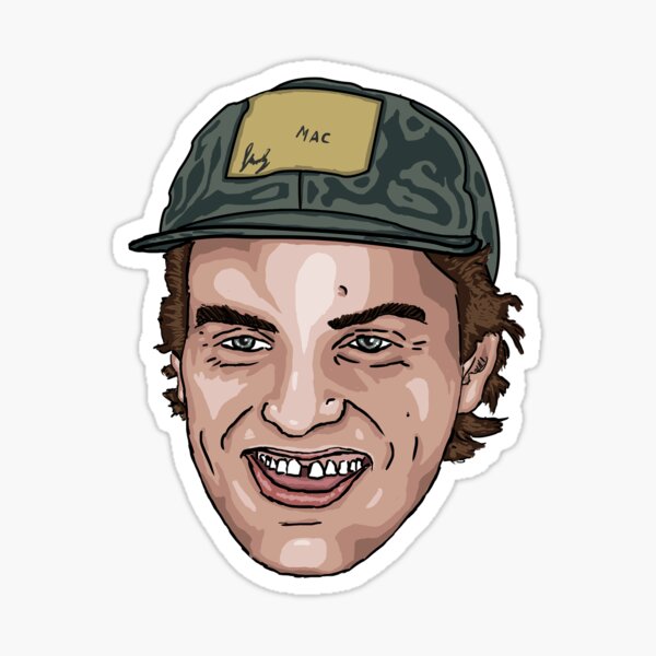 "Mac Demarco " Sticker by amiemclellan | Redbubble