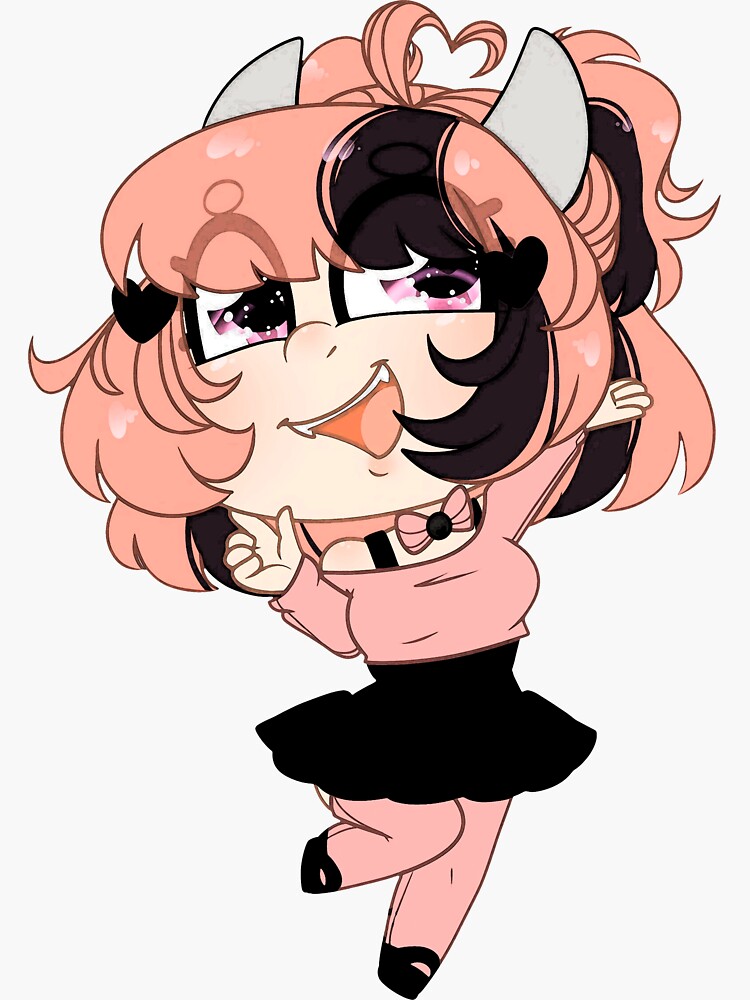 "Ironmouse" Sticker by AnikSRC | Redbubble