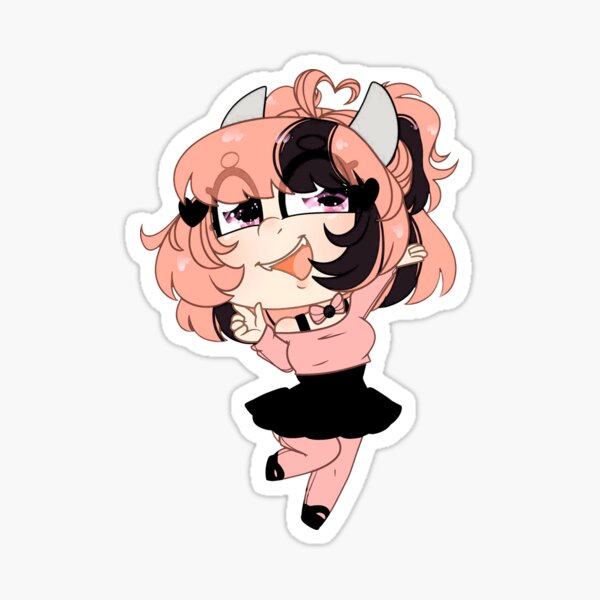 "Ironmouse" Sticker by AnikSRC | Redbubble