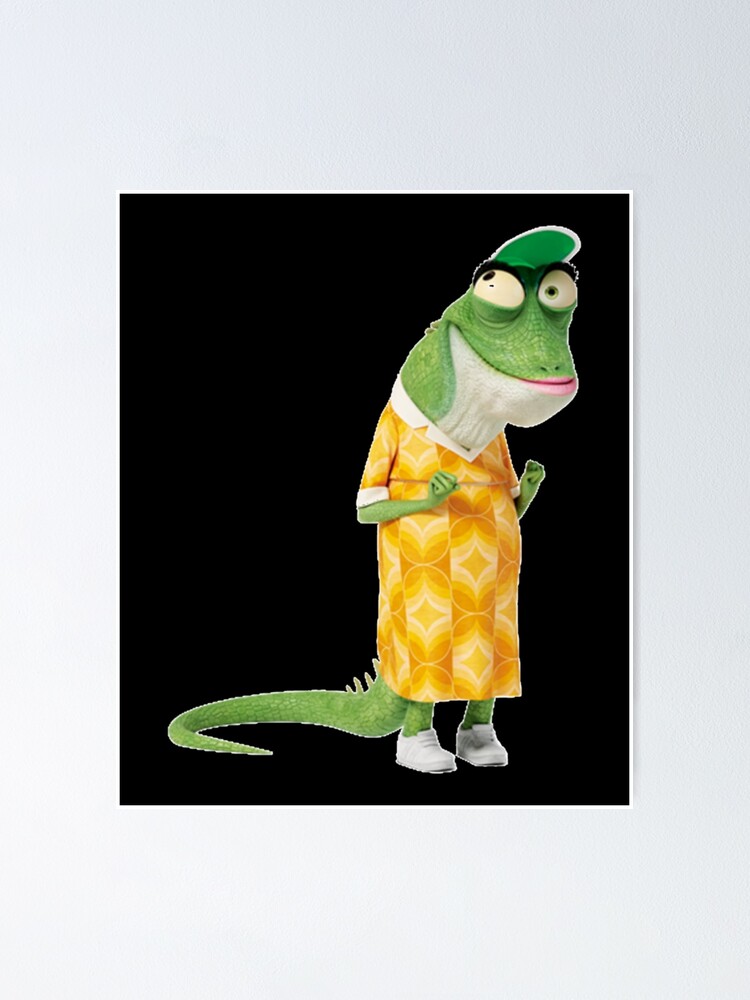 "Miss crawly from sing movie" Poster for Sale by CritRoda | Redbubble