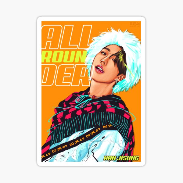 "ALL ROUNDER" Sticker for Sale by foxbro | Redbubble