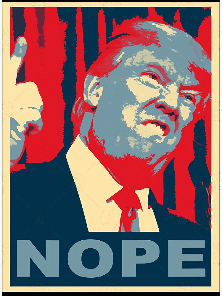 "donald trump, obama hope poster " Poster for Sale by JuliaCase56889 ...