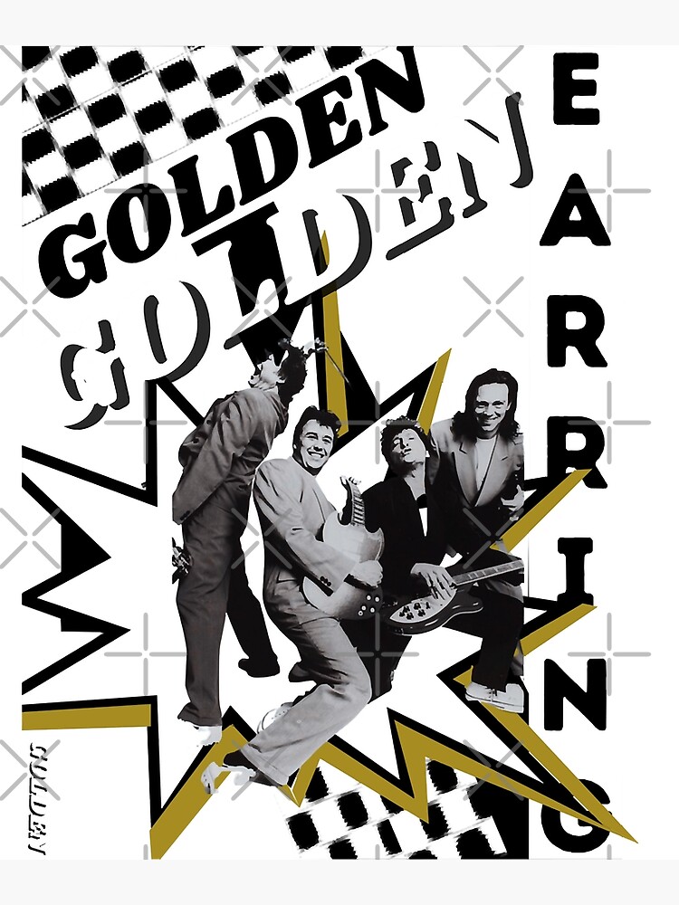 "Amazing Facts About Golden Earring Vintage Style Art" Poster by ...