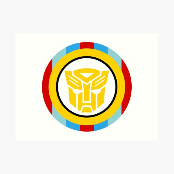 "Autobot logo, Transformer logo, Transformer Autobot logo" Art Print ...