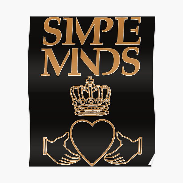 "Simple Minds Logo Essential TShirt523 Essential T-Shirt" Poster for ...