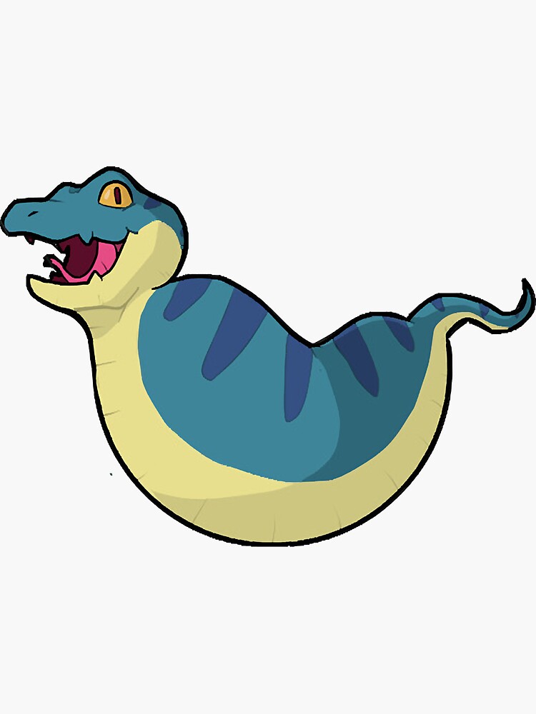"Compendium of Arcane Beasts and Critters - Tsuchinoko (textless) " Sticker by FrankMill74121 ...
