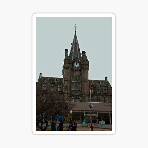 "Royal Infirmary Clock Tower" Sticker for Sale by tomg | Redbubble