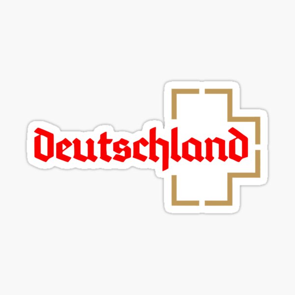 "deutschland-ramstein " Sticker by SkylinnMaggiq | Redbubble