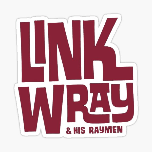 "Link Wray " Sticker for Sale by LostMerch99 | Redbubble
