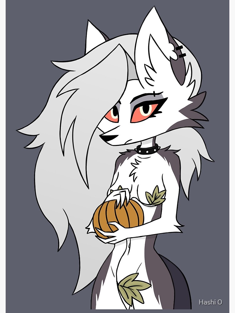 Loona Wolf Nsfw Helluva Boss Fotodruck Von Dorrian748 Redbubble