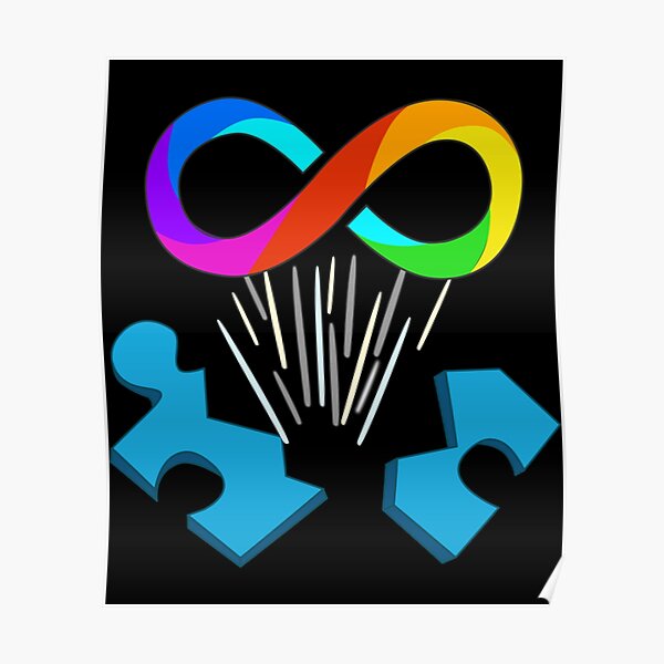 "Autism Acceptance - Infinity sign " Poster for Sale by LauerTeresa75 ...