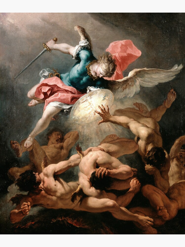 "The Fall of the Rebel Angels - Sebastiano Ricci " Sticker by Onodera ...