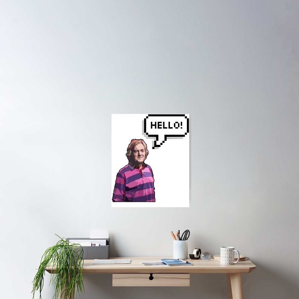 "Who Loves Basket Hello James May Vintage Photography" Poster for Sale ...