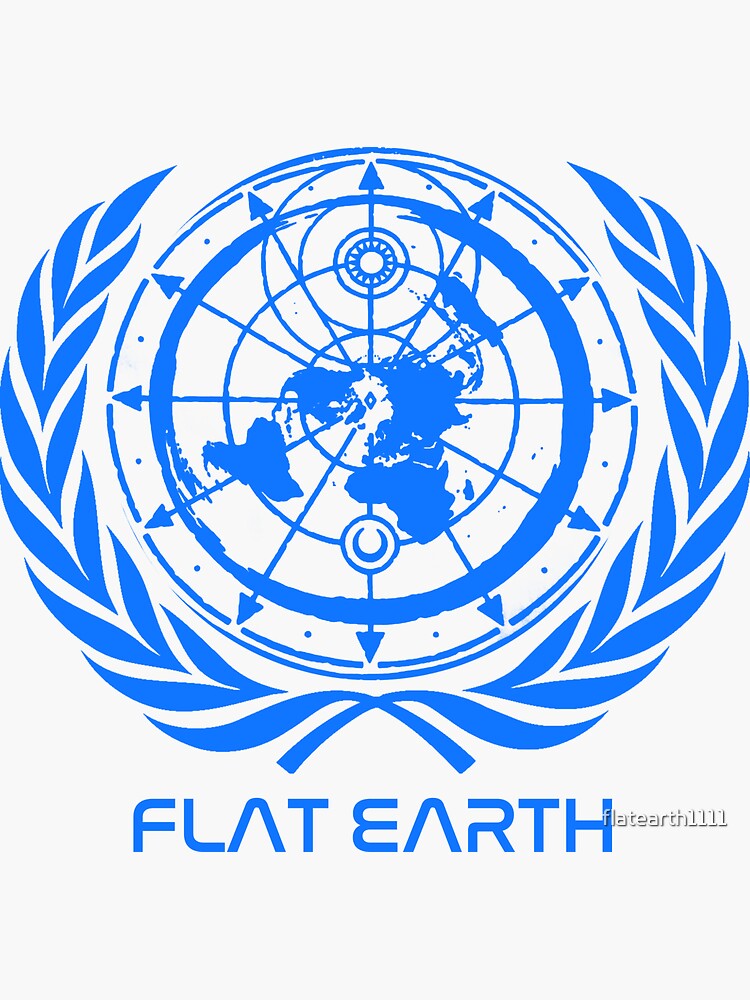 "classic - Flat Earth Designs - Flat Earth MAP - UPDATED 2017 LOGO ...