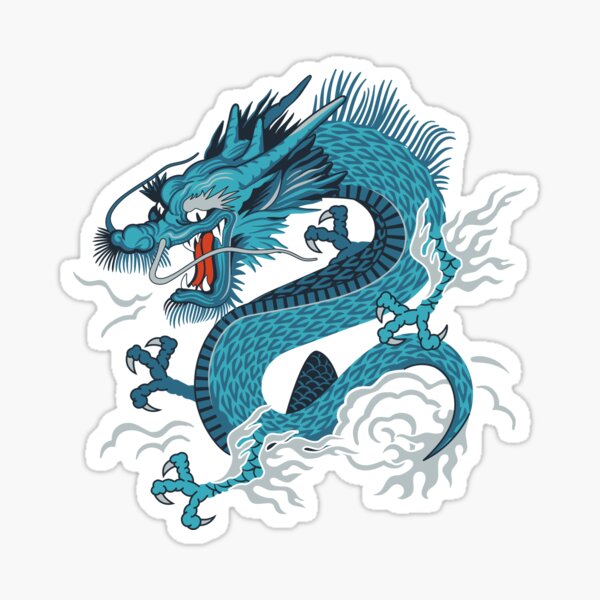 Chinese Dragon Stickers | Redbubble