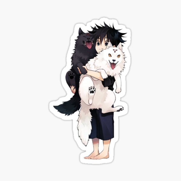 "Megumi's Divine Dogs" Sticker by MemeGirl7 | Redbubble