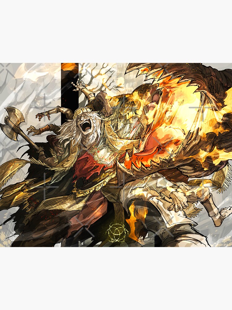 "Godric the Grafted" Sticker by aTom03 | Redbubble