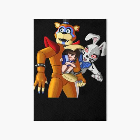 "FNAF Security Breach Glam Rock Freddy, Gregory and Vanny Classic T ...