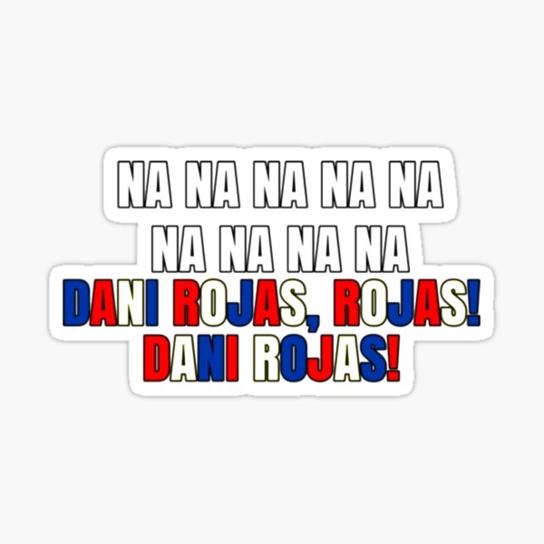 "Dani Rojas" Sticker for Sale by LeahCampbel | Redbubble