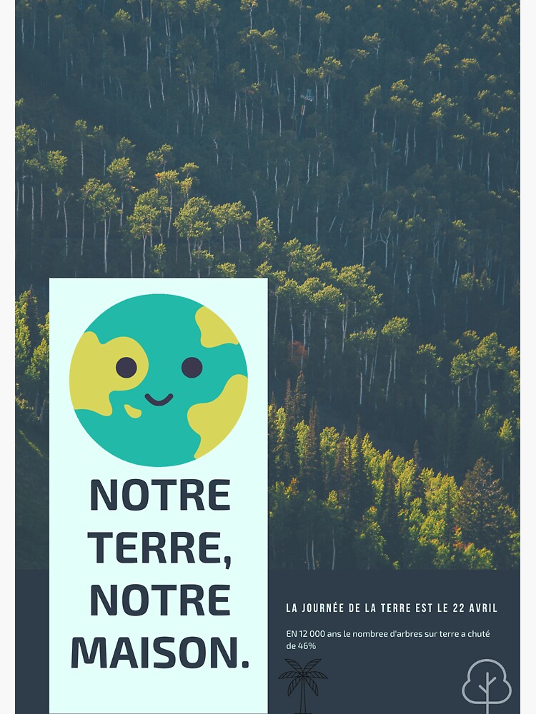 "deforestation poster" Sticker for Sale by duthilleulART | Redbubble