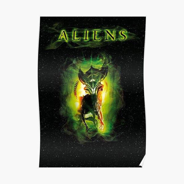 "Aliens (1986)" Poster for Sale by AlienFanArt | Redbubble