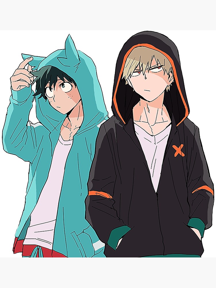 "deku baku fanart" Art Print for Sale by Steve-Alexandra | Redbubble