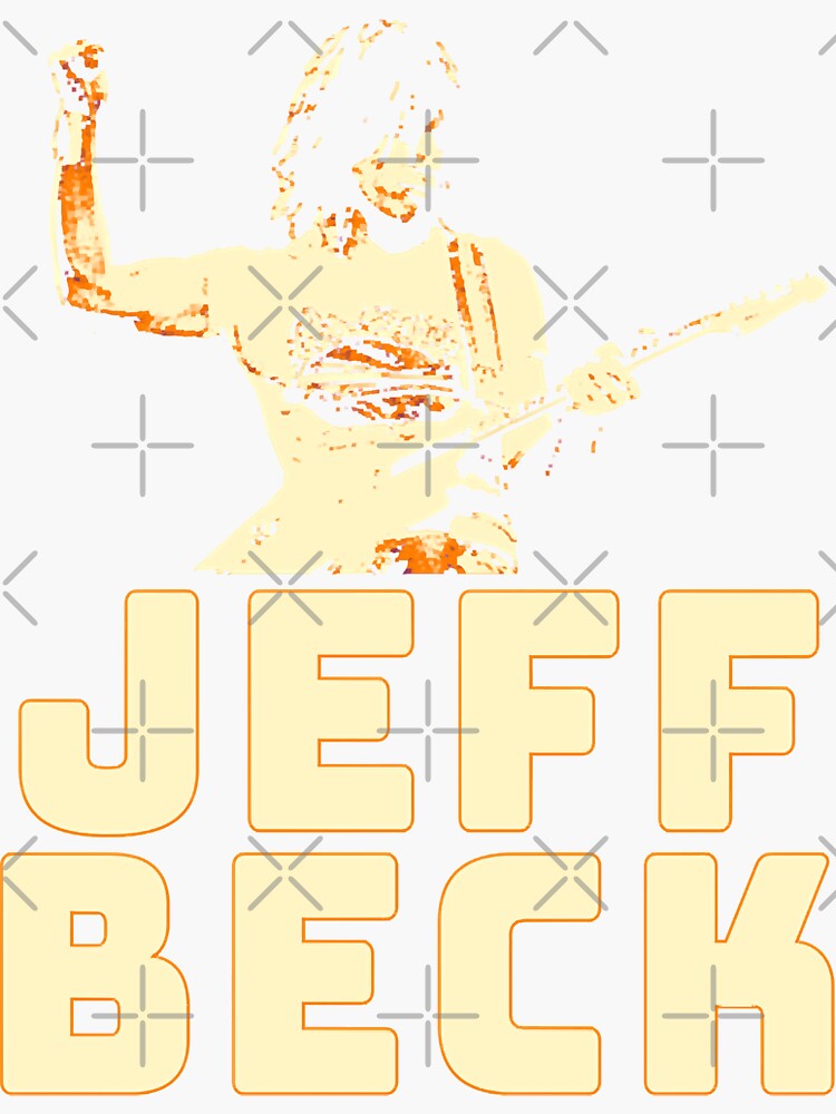 "Starting Conversations With Your Kids About Jeff Beck" Sticker by ...
