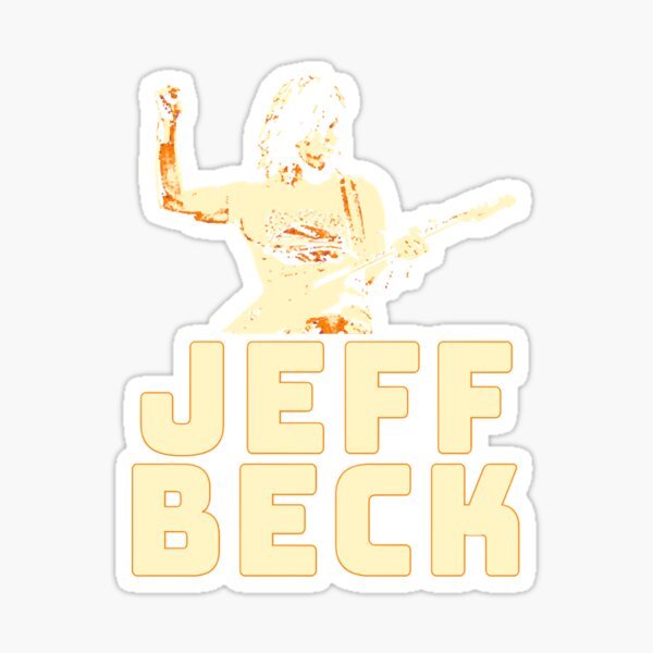 "Starting Conversations With Your Kids About Jeff Beck" Sticker by ...