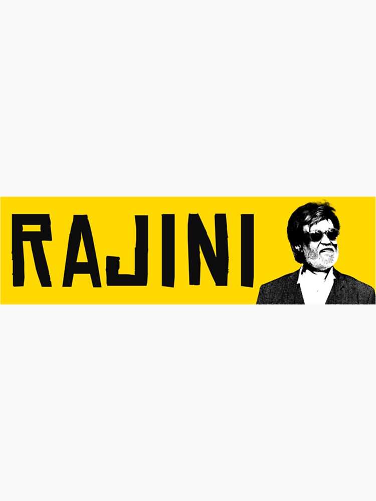 "Rajinikanth - Tamil " Sticker for Sale by LilylanArtShop9 | Redbubble