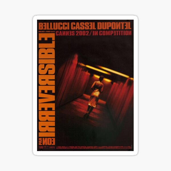 "Irreversible" Sticker by coreiacarva | Redbubble