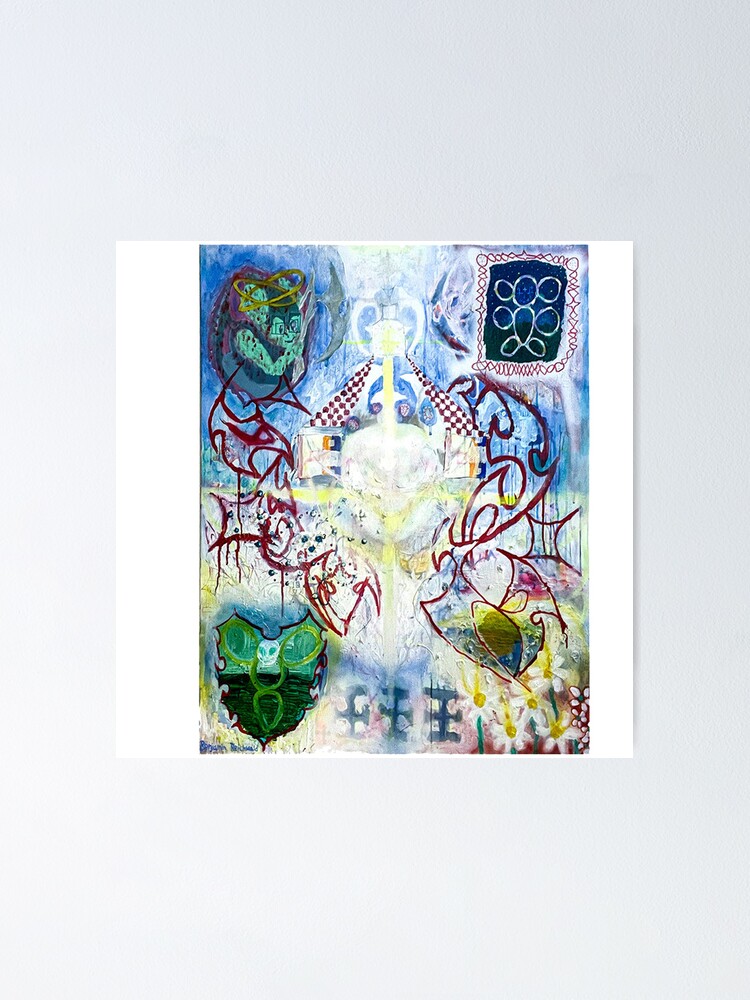 "Bladee art Benjamin Reichwald Valencia Sunset" Poster for Sale by ...