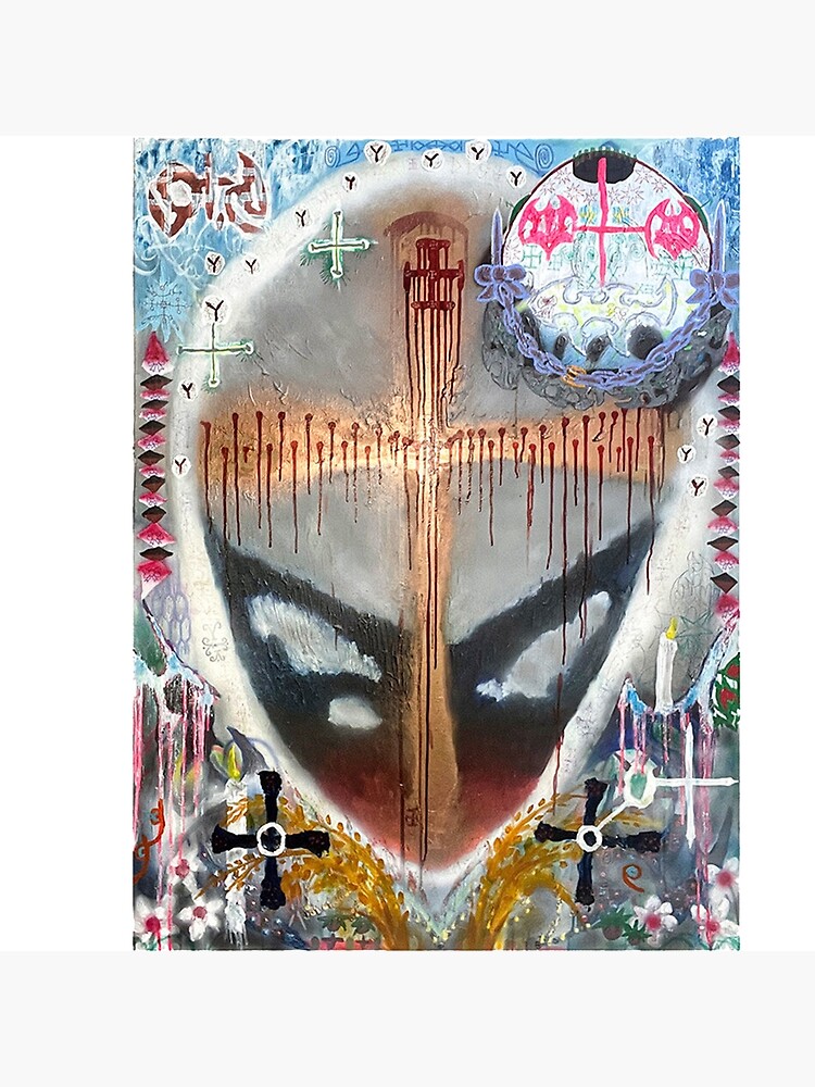 "Bladee art " Poster for Sale by Shieldgang | Redbubble