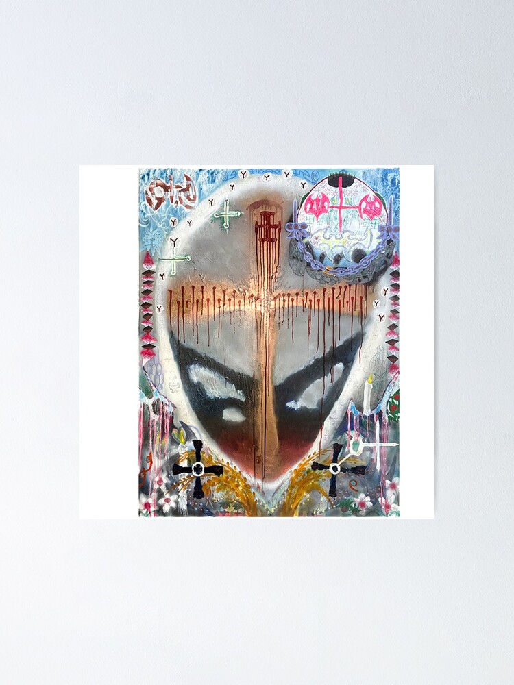 "Bladee art " Poster for Sale by Shieldgang | Redbubble