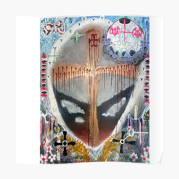 "Bladee art " Poster for Sale by Shieldgang | Redbubble