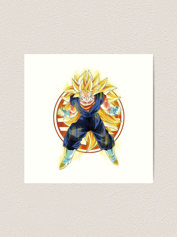 "Goku Super Saiyan 3 - DBZ Dragon Ball Z" Art Print for Sale by ...