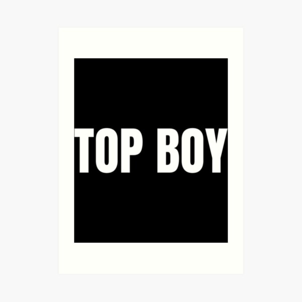 "top boy netflix logo " Art Print for Sale by XpressYoursea | Redbubble