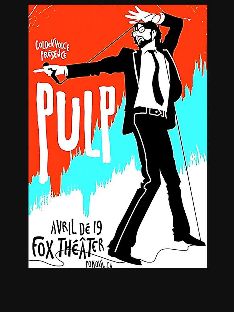 "of PULP BAND LOGO " T-shirt for Sale by Kielderprints | Redbubble ...