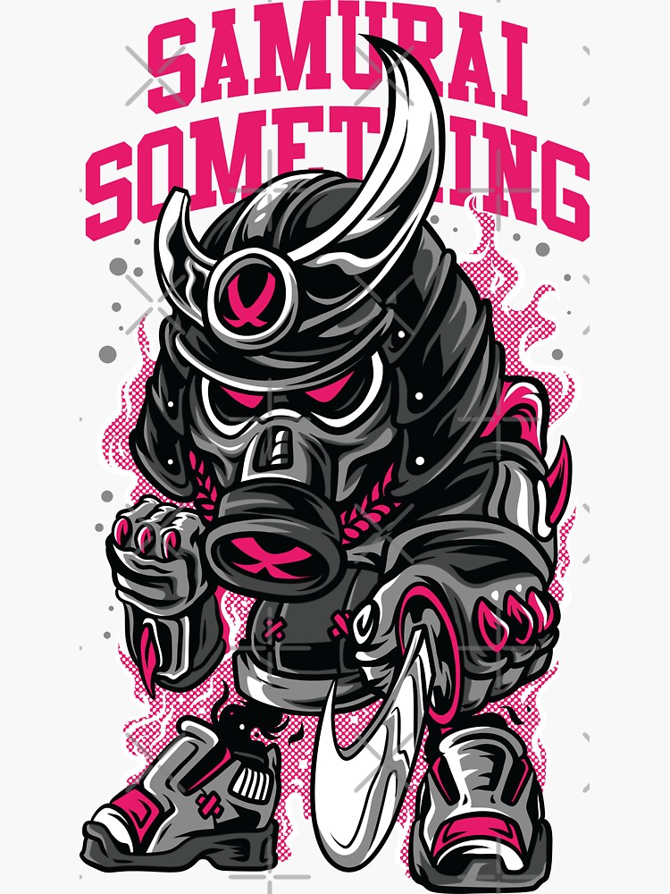 "JAPANESE SAMORA CULTURE" Sticker by Emil1993 | Redbubble