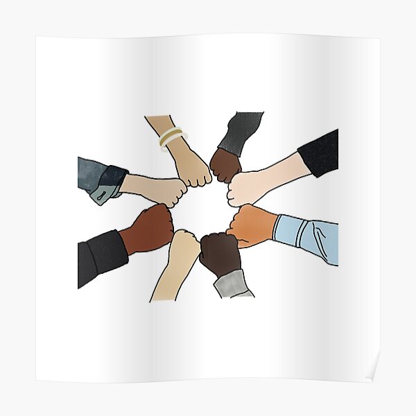 "Teamwork" Poster for Sale by Krmatican | Redbubble