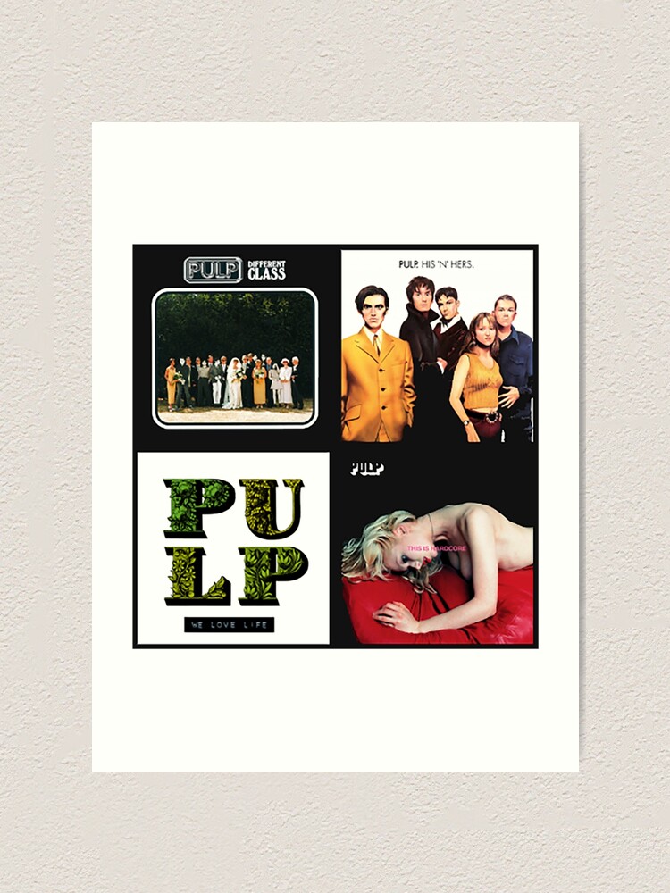 "PULP BAND-LOGO " Art Print for Sale by Kielderprints | Redbubble