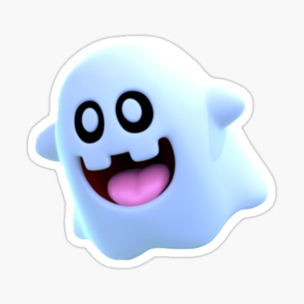"funny ghost 3d" Sticker by KROKOTON | Redbubble