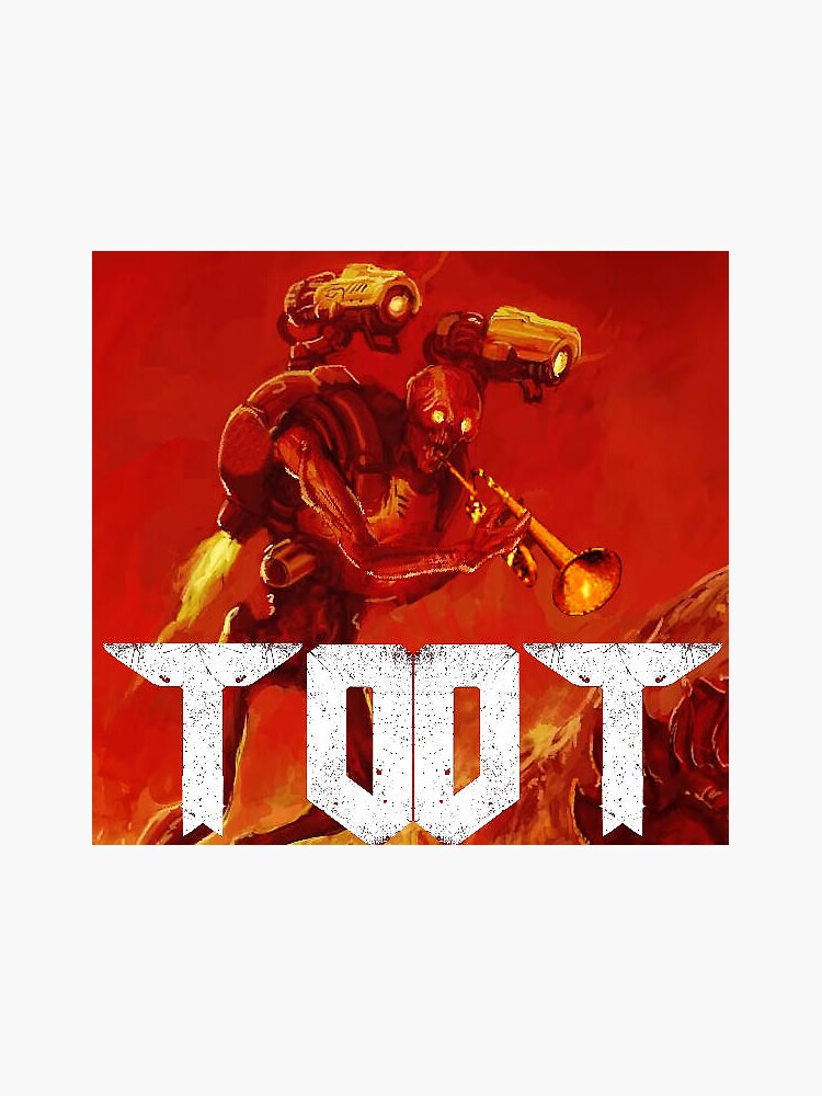 "TOOT" Sticker for Sale by talkboxterror | Redbubble