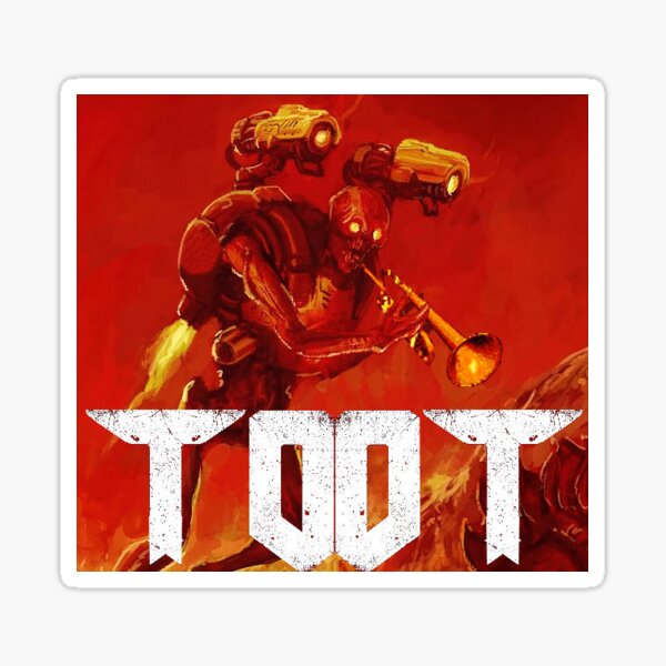 "TOOT" Sticker for Sale by talkboxterror | Redbubble