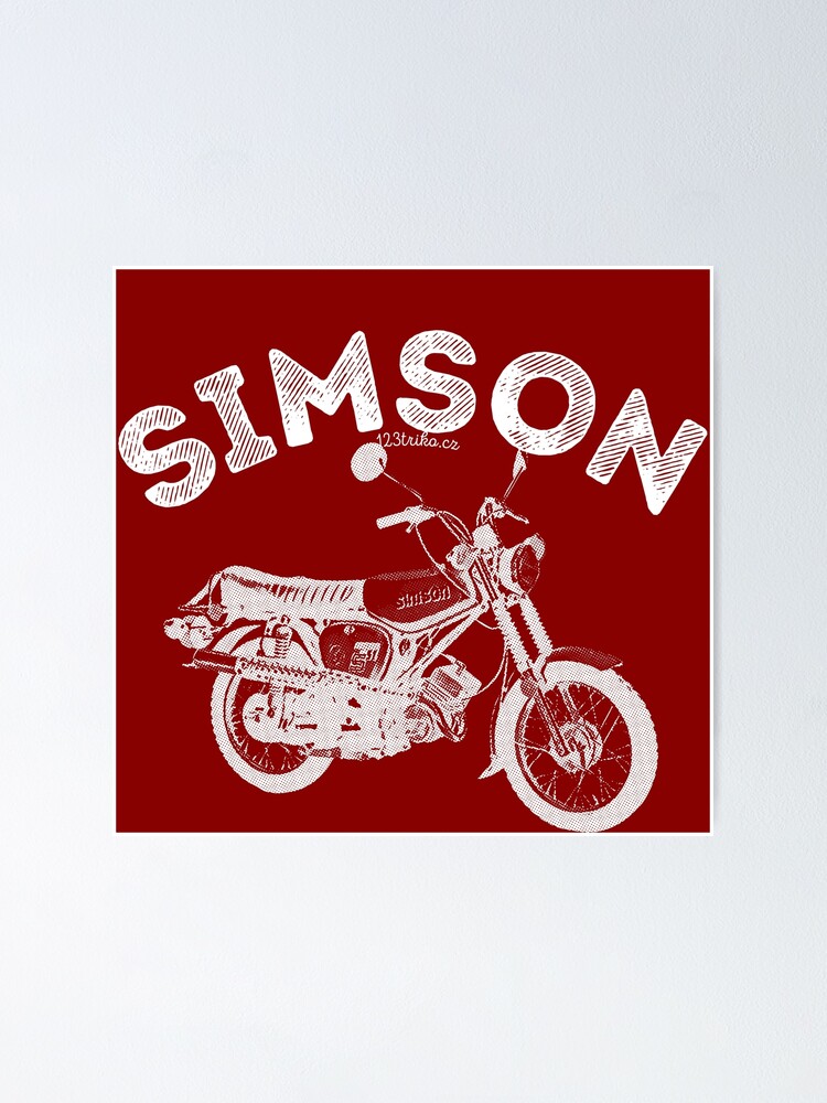 "Simson S51 Elektronik V3" Poster for Sale by mipimi | Redbubble