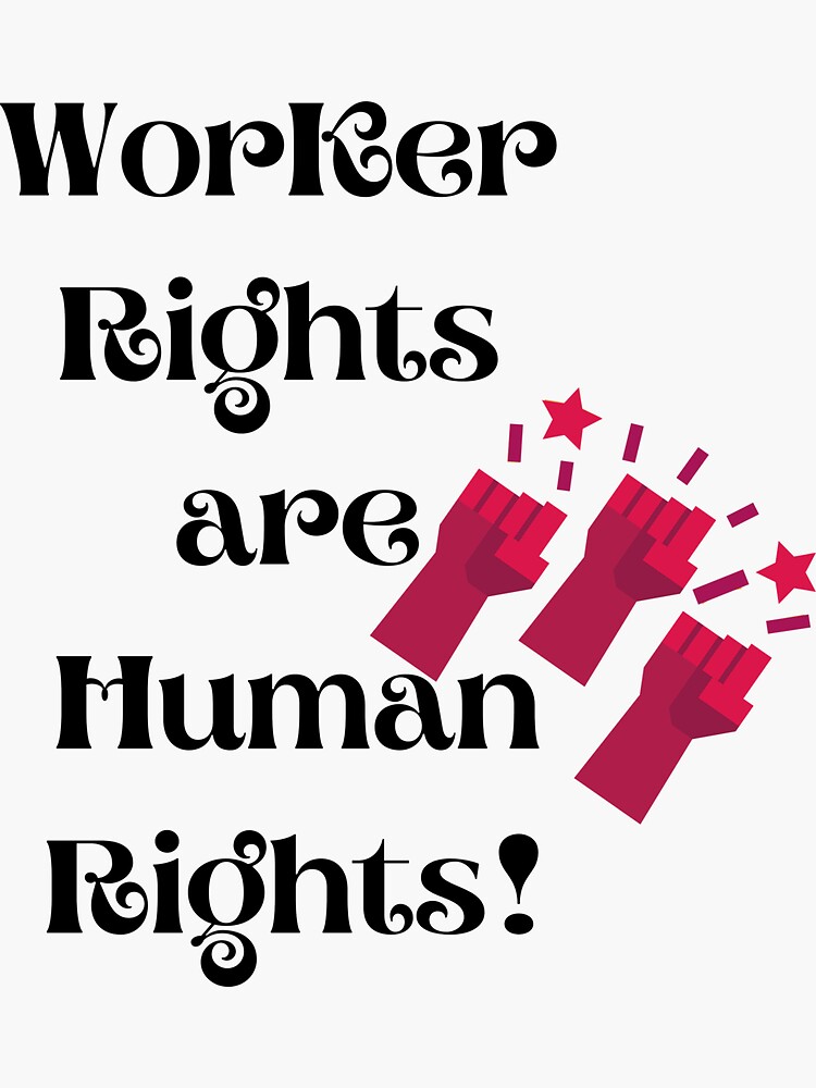"Support workers" Sticker for Sale by Dzzoni | Redbubble