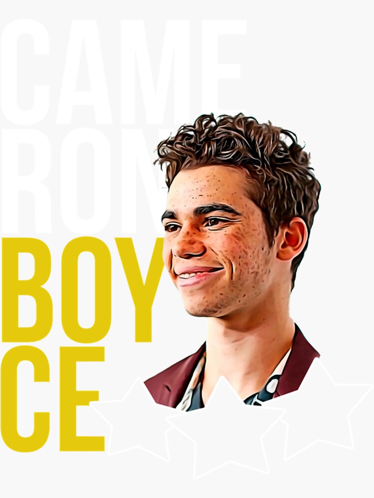 "Cameron Boyce Classic T-Shirt" Sticker by DomiReisch | Redbubble