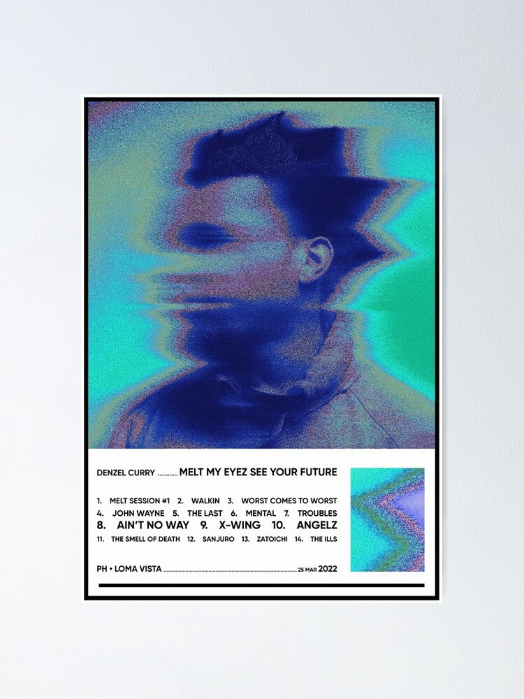 "Melt My Eyez Aesthetic Tracklist" Poster for Sale by FANTANAMOBAY ...