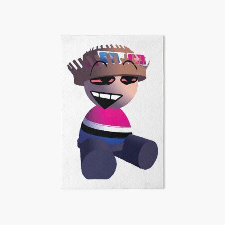 "Banjex fnf" Art Board Print by spamton-funny | Redbubble